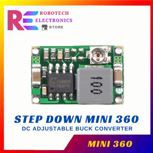Jual Step Down Mini 360 DC to DC Buck Conveter 3A Adjustable Voltage ...