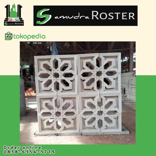 Jual Roster minimalis / Roster beton / pentilasi udara - Putih ...
