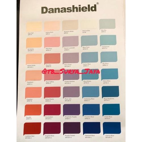 Jual CAT TEMBOK DANASHIELD DANAPAINT ANEKA WARNA 2.5 LITER | GALON ...