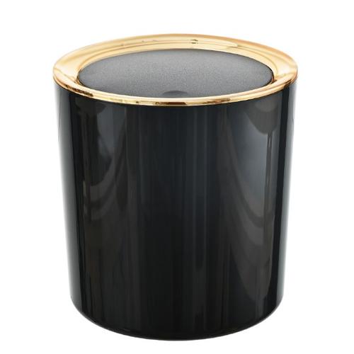 Jual TEMPAT SAMPAH MEJA BULAT PLASTIK DENGAN TUTUP MINI TRASH BIN WH ...