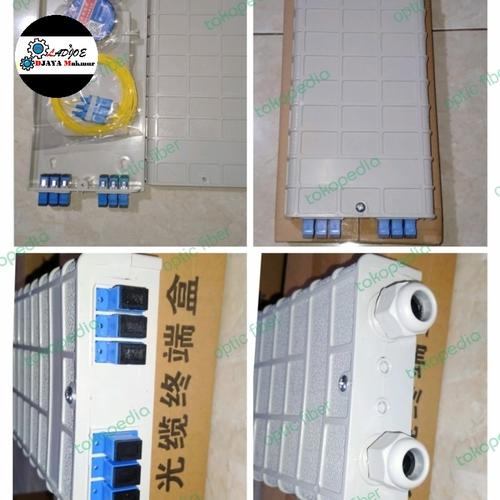 Jual Optical terminal box OTB 6 core sc upc apc lengkap - SC UPC - Kota ...