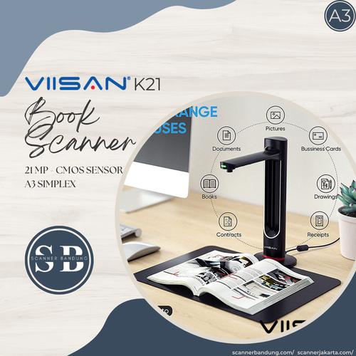 Jual Scanner VIISAN K21 - Scanner Buku A3 - Kota Bandung ...