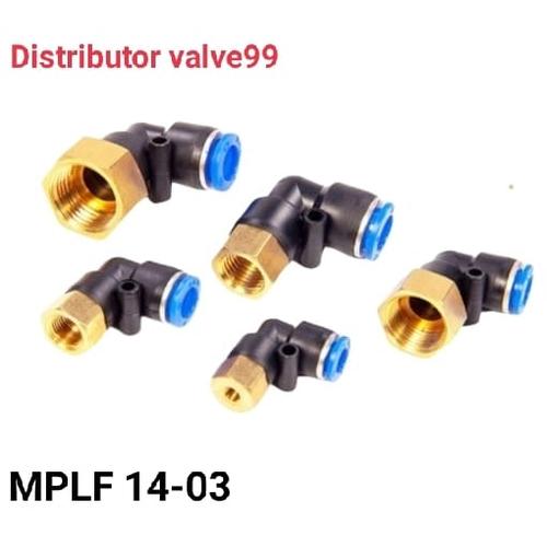 Jual Fitting PLF 14-03 / Fitting L Female selang 14mm drat 3/8 / PLF 14-3/8 - Jakarta Barat ...