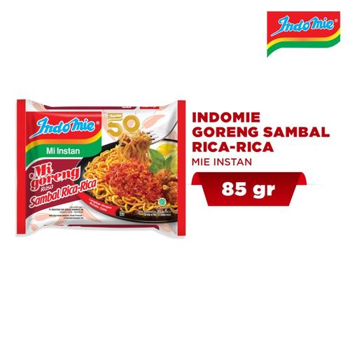 Jual Indomie Goreng Rica Rica 75 gram 75g Mie Mi Instan - Jakarta ...