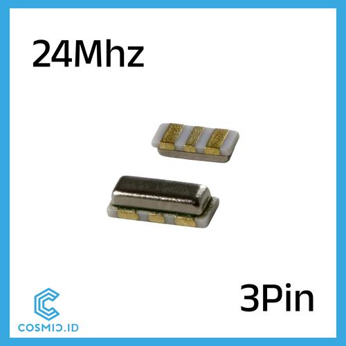 Jual Crystal 24Mhz 3pin Kristal 24 MHz 3 Pin 3P Xtal 3213 SMD - Kab. Bandung Barat - cosmic.id ...