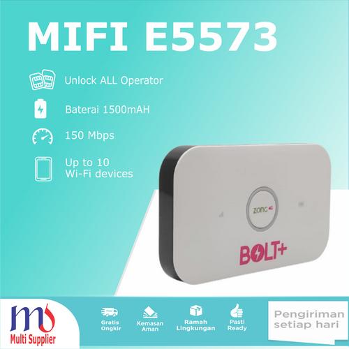Jual Mobile Wifi Mifi Bolt+ E5573C 4G 150 Mbps E5573 Unlock ALL Operator - Jakarta Barat ...