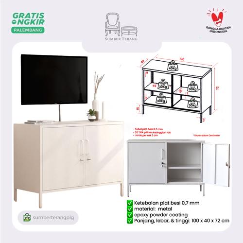 Jual Meja TV Plat Besi Lemari TV Credenza Sideboard Meja Altar ...
