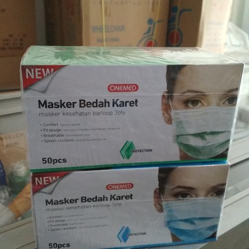 Jual Masker Bedah karet onemed/masker medis earloop onemed murah - Kab ...