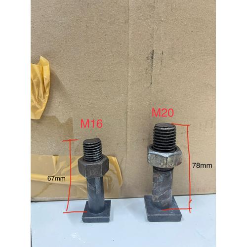 Jual Pin Baut Economizer 8.8 Ukuran M16 M20 + Mur - M16 - Jakarta Barat ...