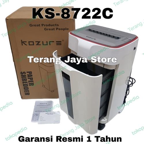 Jual Mesin Penghancur Kertas Kozure KS-8722C Paper Shredder Kozure ...