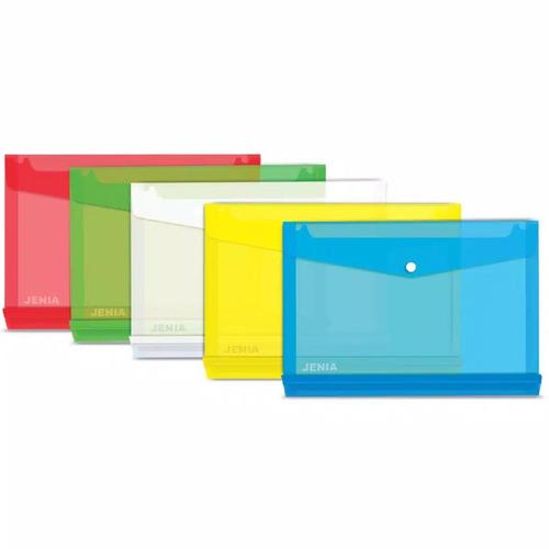 Jual Map Plastik Kancing Folio/F4 /Map Kancing Punggung Grosir Murah ...