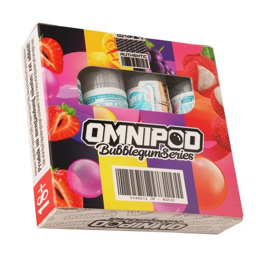 Promo Liquid Vape OMNIPOD Bubblegum Pods Friendly 12MG 4X15ML By ...