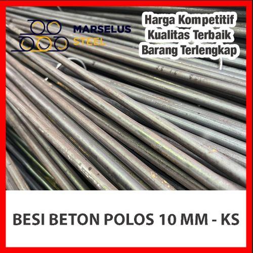 Jual Besi Beton Polos 10mm Merk KS - 12 M / Full SNI Sertifikat ...