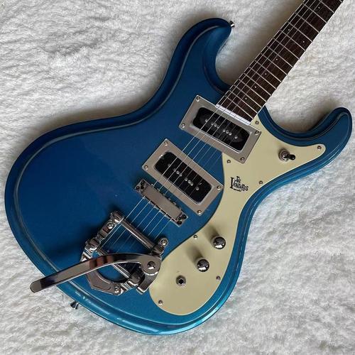 Jual Promo Custom 1965 Ventures Mosrite Logo 6 Strings Electric Guitar ...