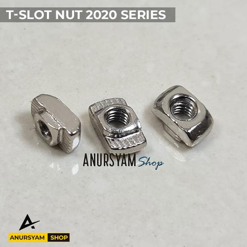 Jual T Nut M3 M4 M5 2020 Series T Slot Nuts / Tenut / Tnut - M5 - Kota ...