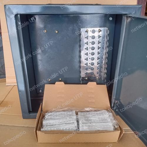 Jual Box MDF Kapasitas 100-200 Pair komplit Bmf 10 Way dan LSA Krone ...