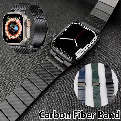 Jual COTECi strap apple watch carbon fiber tali iwatch ultra 2 9 8 SE ...