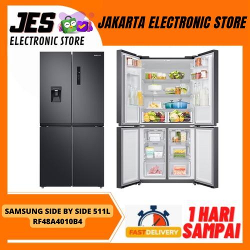 Promo SAMSUNG RF48A4010B4 KULKAS SIDE BY SIDE 4 PINTU 511L MULTIDOOR ...