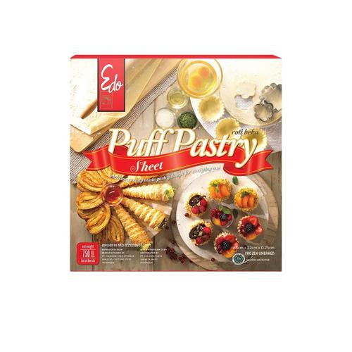 Jual Edo Puff Pastry Sheet 750gram / Zuppa Soup / Frozen Beku Instant ...