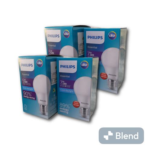 Jual LAMPU LED PHILIPS ESSENTIAL 5 - 13 WATT COOL DAYLIGHT - Kota ...