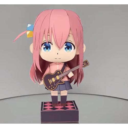 Jual ANIME BOCCHI THE ROCK MINIATUR KERTAS DIY PAPERCRAFT - HITORI GOTO ...
