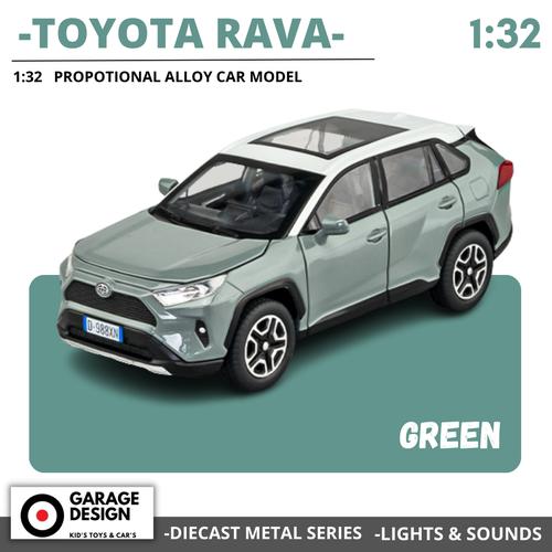 Promo Diecast 1:32 Toyota RAVA - Miniatur Mobil Pajangan Hijau Toyota ...