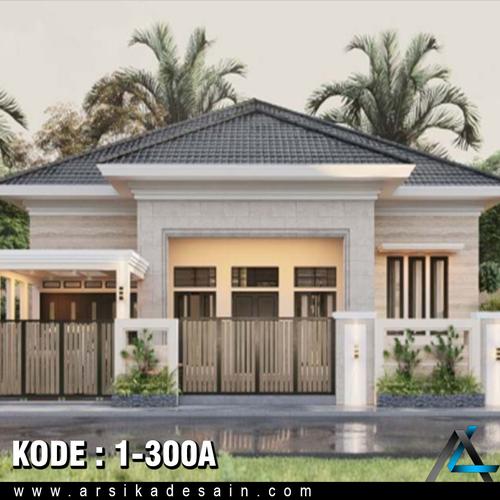 Jual DESAIN RUMAH UK. 21 X 27m KODE 1-300B (1 LANTAI) - ARSIKA DESAIN ...