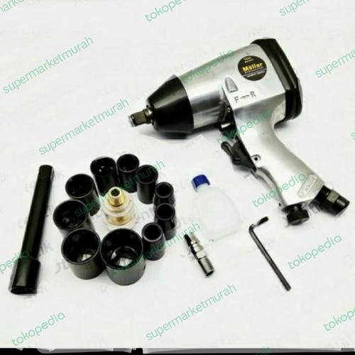 Jual MOLLAR AIR IMPACT WRENCH TOOL SET 1/2" - IMPEK - MESIN BUKA BAUT ...