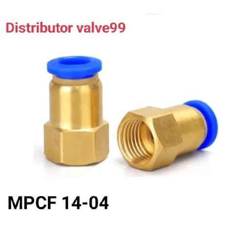 Jual Fitting Penumatic lurus female MPCF 14-04/SELANG 14MM DRAT 1/2 ...