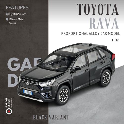 Promo Toyota RAV4 Diecast 1:32 - Toyota RAVA Miniatur Mobil Pajangan ...