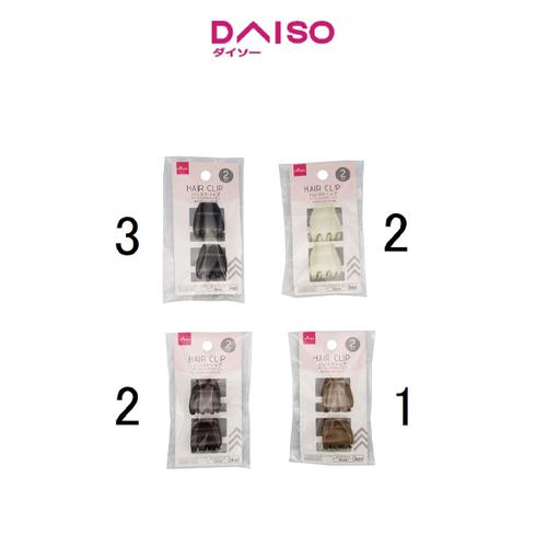 Jual Daiso Claw clip (Basic color mini 2P) - Jakarta Selatan - DAISO ...