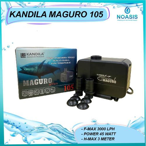 Jual KANDILA MAGURO 105 Pompa Celup Aquarium Water Pump Akuarium 3000 L/H - Kota Bekasi - Noasis ...