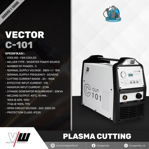 Jual Vector C-101 Mesin Las Plasma Cutting Cut 100A Mesin Las Potong DC ...