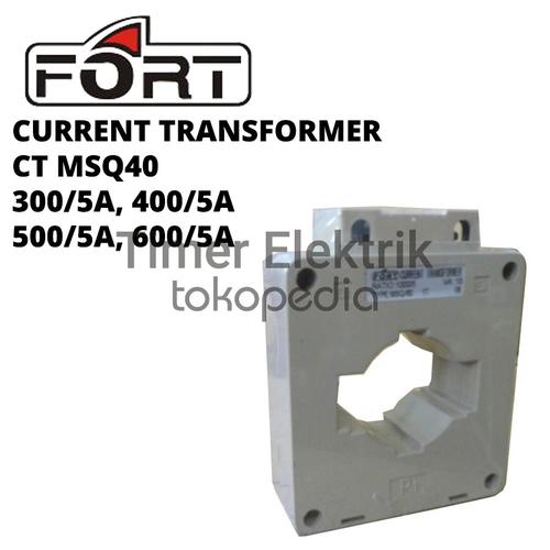 Jual Current Transformer - CT FORT MSQ40 300/5A s.d 600/5A - 300/5A ...