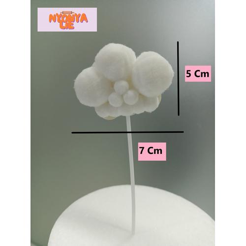 Jual CMC01 Cake Topper Cloud Awan Decor Birthday Party Kue Pesta Ultah ...