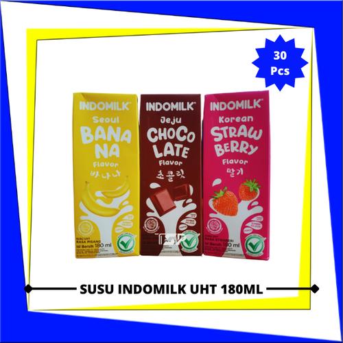 Jual Susu Indomilk UHT Varian Rasa 180ml x 30 pcs (1 Karton ...