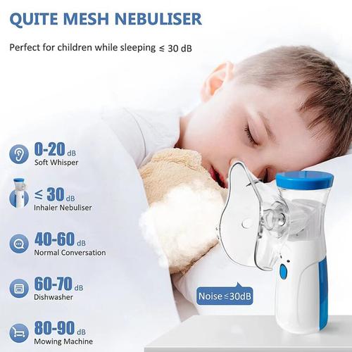 Promo Alat Terapi Pernafasan Ultrasonic Inhaler Nebulizer uap Bayi ...