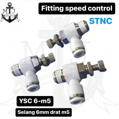 Jual FITTING YSC 6-M5 SPEED CONTROL DRAT m5 SELANG 6MM STNC - Jakarta Barat - Mandiri Tekno Jaya ...