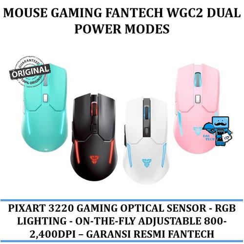 Jual Mouse Gaming Fantech Wgc2 Dual Power Modes - Original Produk ...