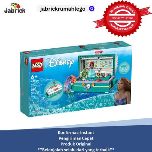 Jual LEGO Disney 43229 Ariel Treasure Chest - - Jabrick Rumah Lego ...