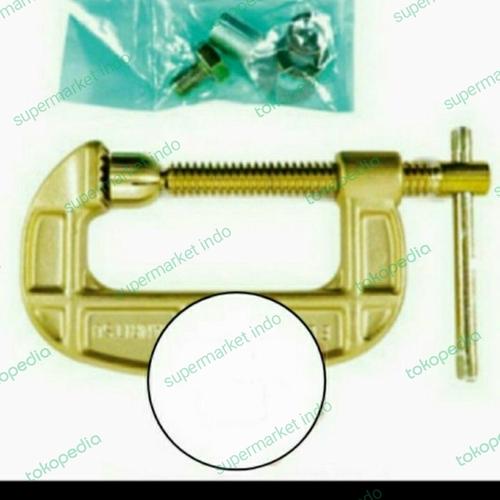 Jual Grounding clip Earth clip clamp C 500Amp EB500 grounding klem G ...