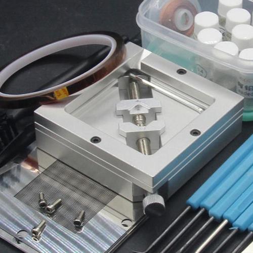 Jual BGA Reballing Stencils Rework Station for PCB Chip Sold - Kota ...