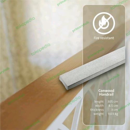 Jual CONWOOD Stair Handrail (85x3050x30mm) - Jakarta Barat - primaryhub ...