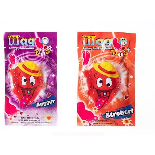 Jual Magic Dust Candy Strawberry Grape 18.4g lollipop candy popping ...