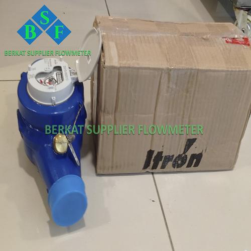 Jual Water Meter Itron 1,5 Inch DN40mm/Meteran Air Itron 1,5 Inch ...