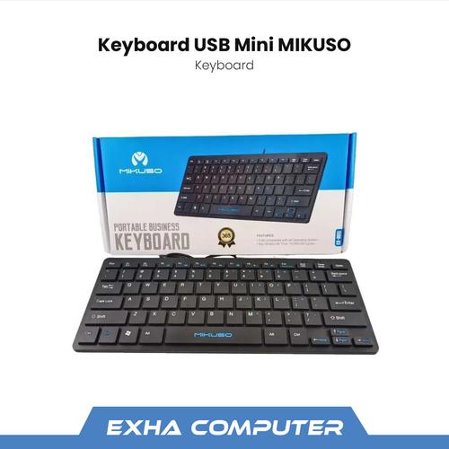 Jual Keyboard Mini Mikuso USB Keyboard - Kab. Klaten - EXHA Computer ...
