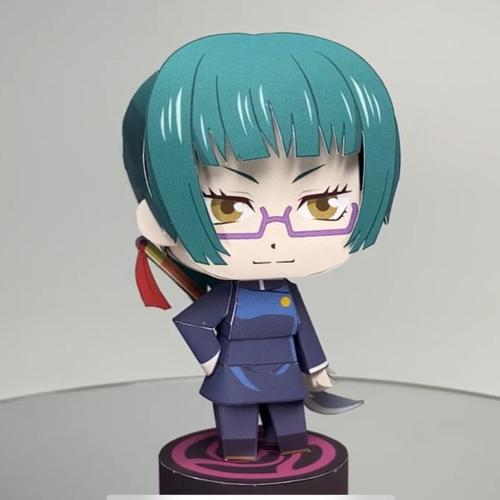 Jual ANIME MANGA JUJUTSU KAISEN MINIATUR KERTAS DIY PAPERCRAFT - MAKI ...
