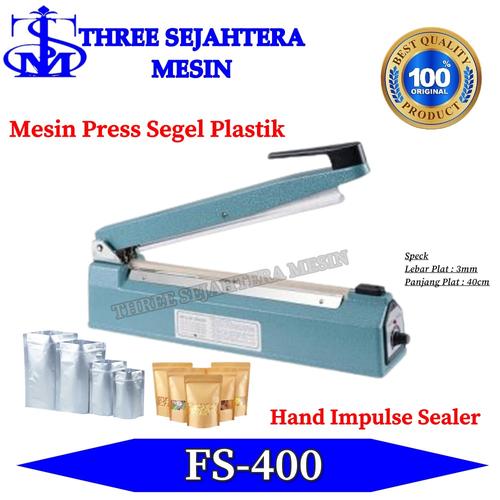 Jual Mesin Press Segel Plastik Hand Sealer 40cm HIGH QUALITY Hualian Fs-400 - Kab. Tangerang ...