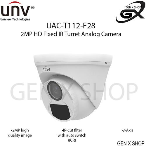 Jual Camera CCTV 2MP indoor UAC-T112-F28 Uniview UNV Analog Eyeball - Kab. Tangerang - GEN X ...