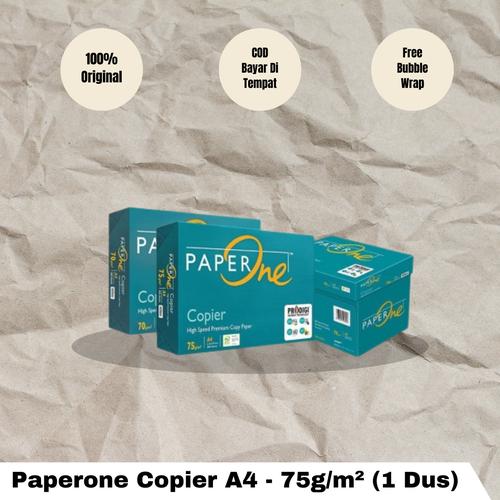 Jual Kertas HVS PaperOne Copier A4 75gr (1 Dus) - Jakarta Timur - Bion ...